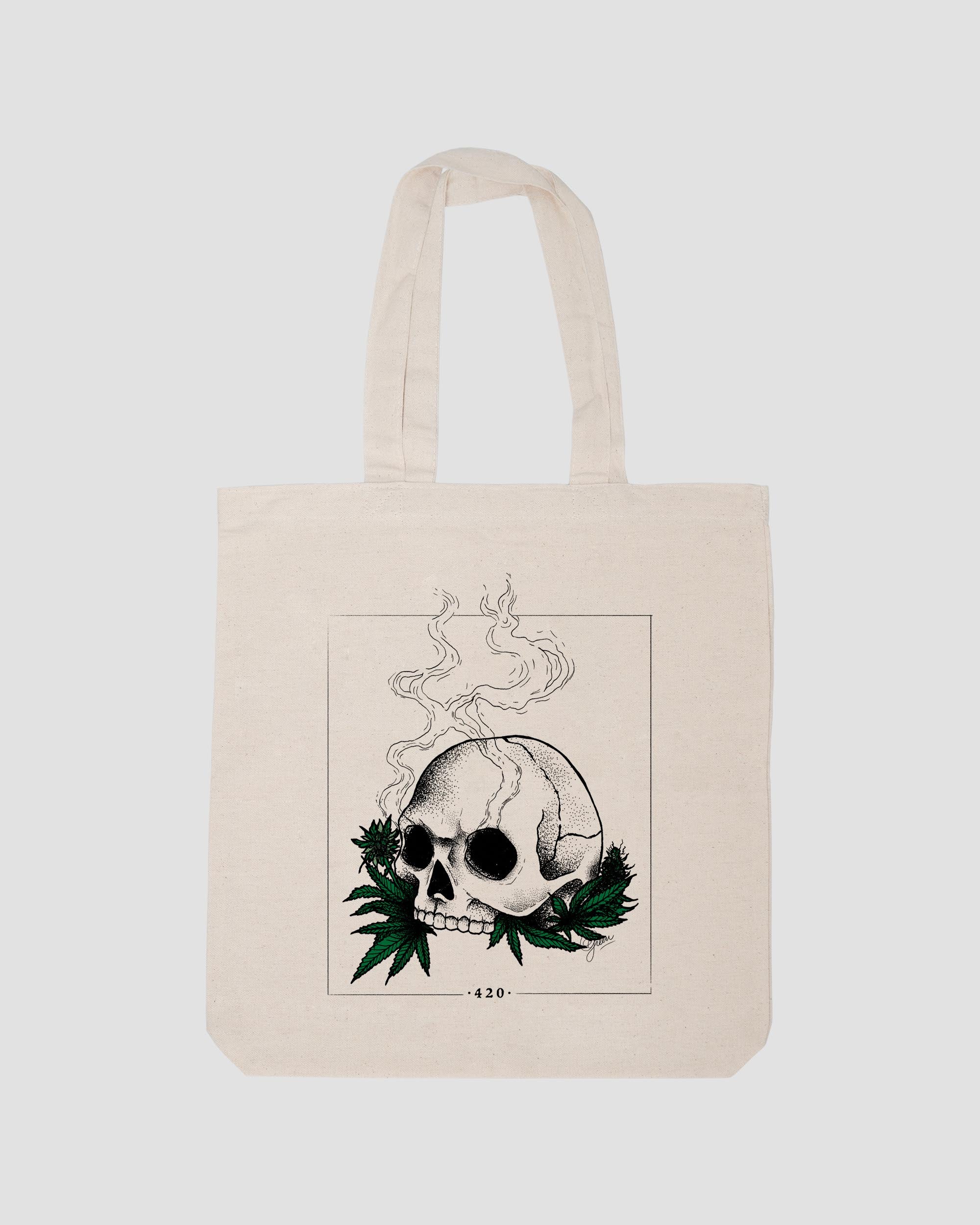 420 — CAROL GREEN TOTE – Citrola