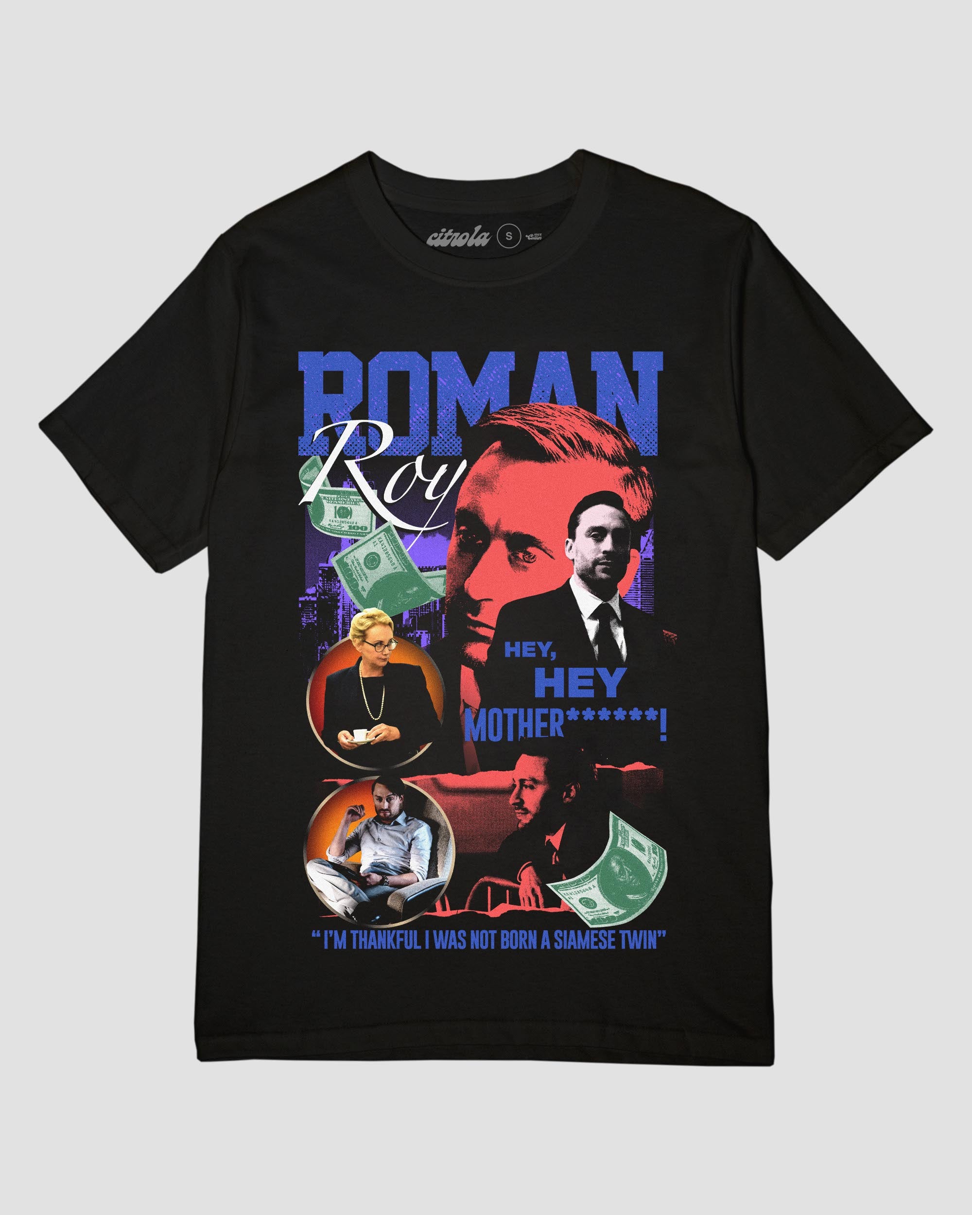 ROMAN ROY UNISEX TEE – Citrola