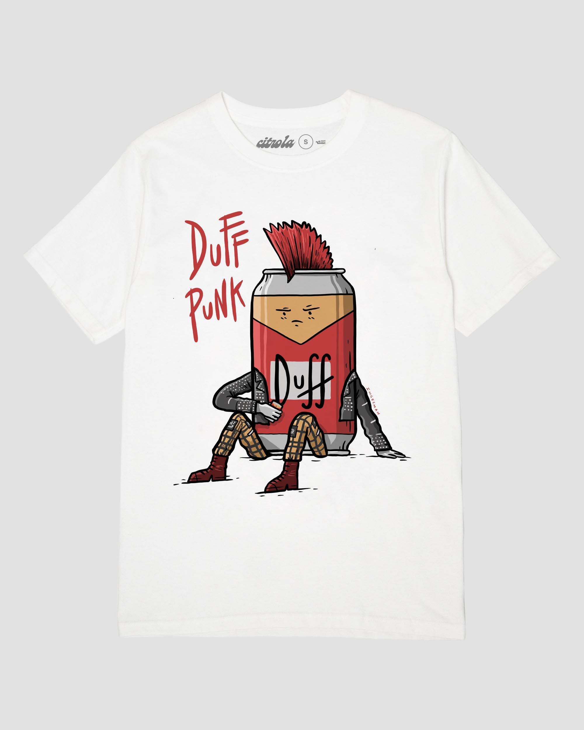 DUFF PUNK UNISEX TEE – Citrola